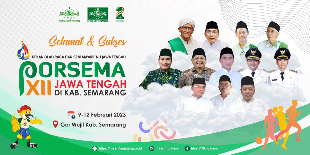 PORSEMA XII JATENG 2023 – Pekan Olah Raga dan Seni LP Ma’arif NU Jawa ...