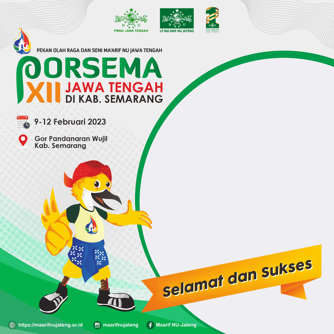 PORSEMA XII JATENG 2023 – Pekan Olah Raga dan Seni LP Ma’arif NU Jawa ...