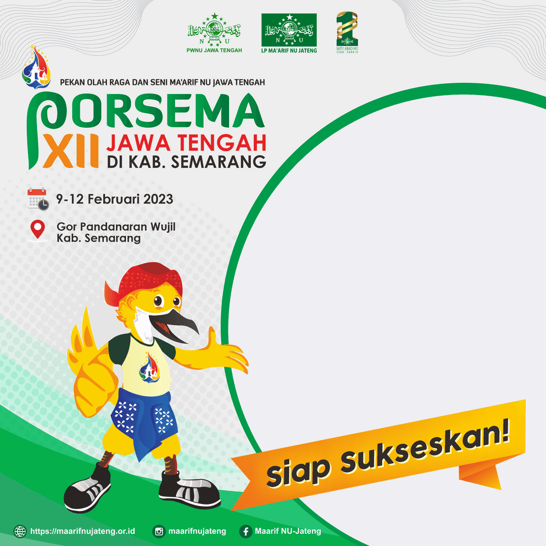 PORSEMA XII JATENG 2023 – Pekan Olah Raga dan Seni LP Ma’arif NU Jawa ...